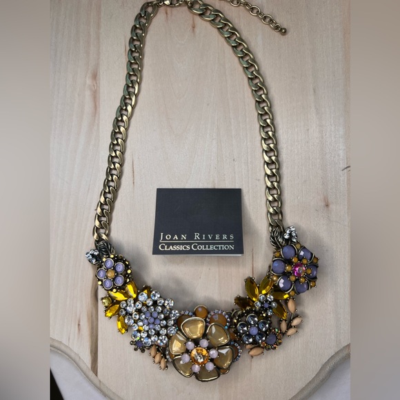 Joan Rivers | Jewelry | Joan Rivers Jeweled Bouquet 8 Statement ...